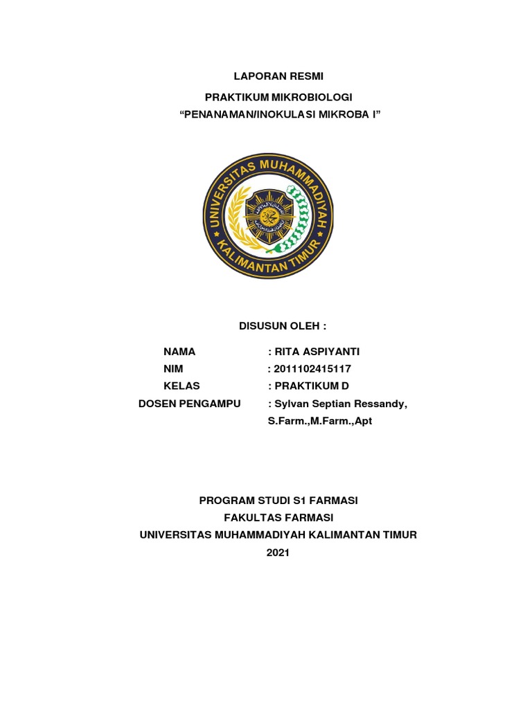 LAPORAN RESMI PRAK MIKRO INOKULASI RitaA | PDF