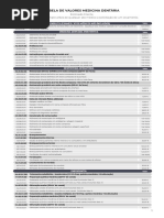 Tabela de Preços Médis Light 2024 | PDF | Dente humano | Implante dentário