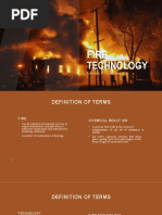 Fire Terms Definitions Short | PDF | Combustion | Evaporation