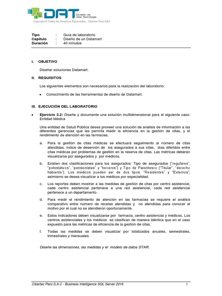 Guia de Laboratorio 3.2 | PDF | Servidor SQL de Microsoft | Business