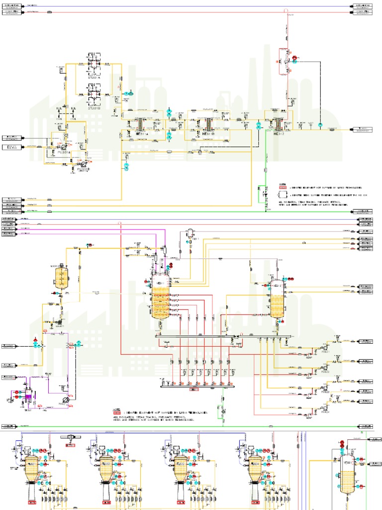 Pid Refinery & Fractination | PDF