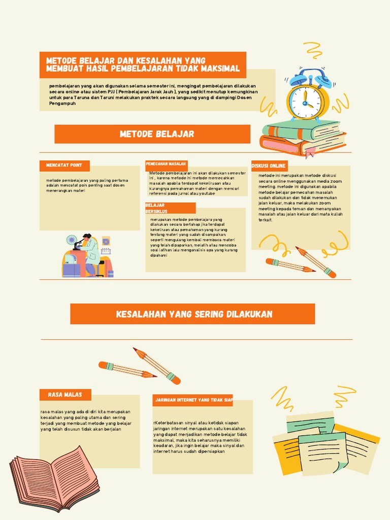 Poster Metode Belajar | PDF