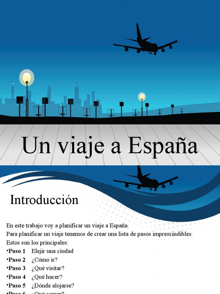Un Viaje A España | PDF