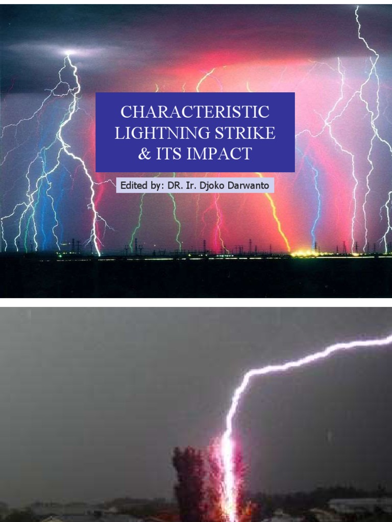 Characteristic Lightning Current and Its Impact | PDF | Electrical ...