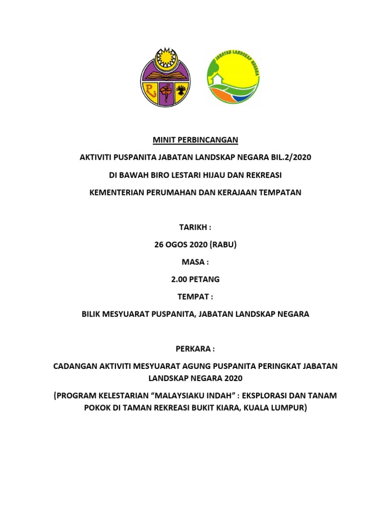 Nota Perbincangan Tanam Pokok | PDF