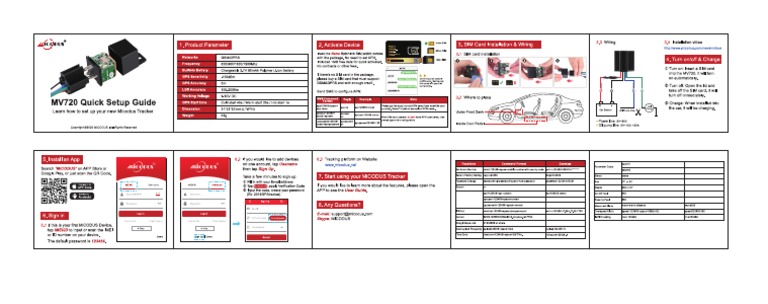 1a066f6f1a Mv720 Quick Setup Guide | PDF