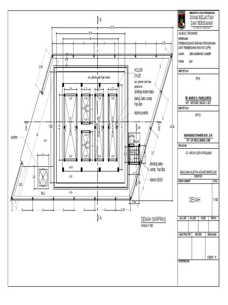 As Denah 2 Sarpras 2021 23 - 12-2021 | PDF