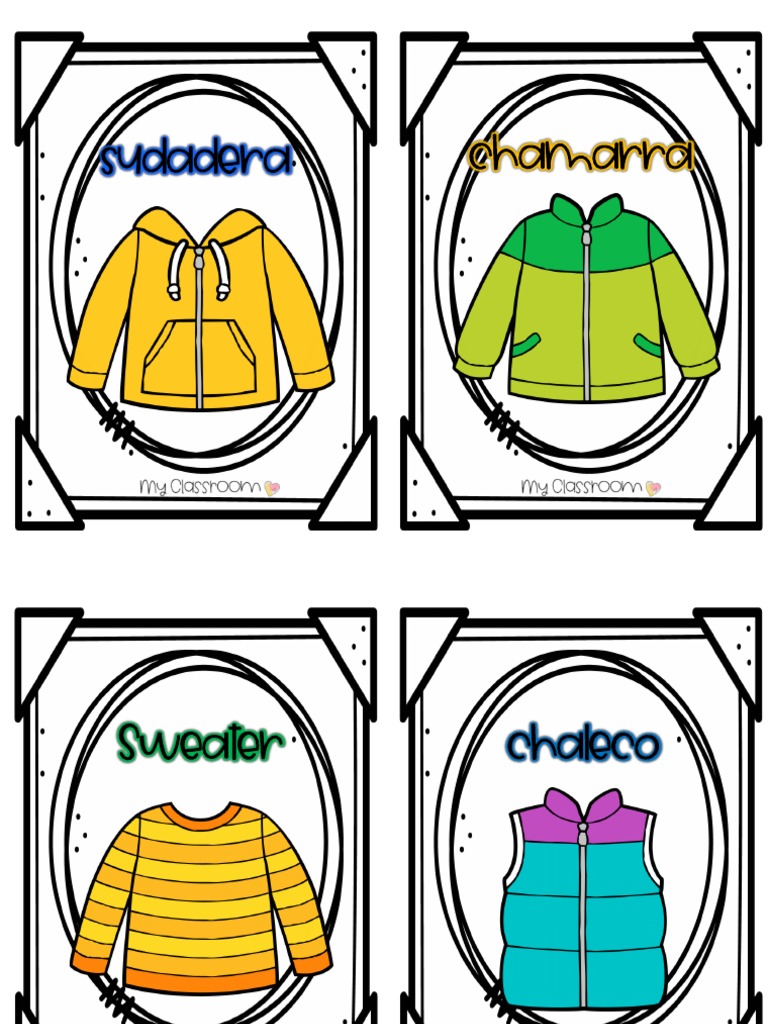 4.-Tarjetas Ropa Estaciones | PDF