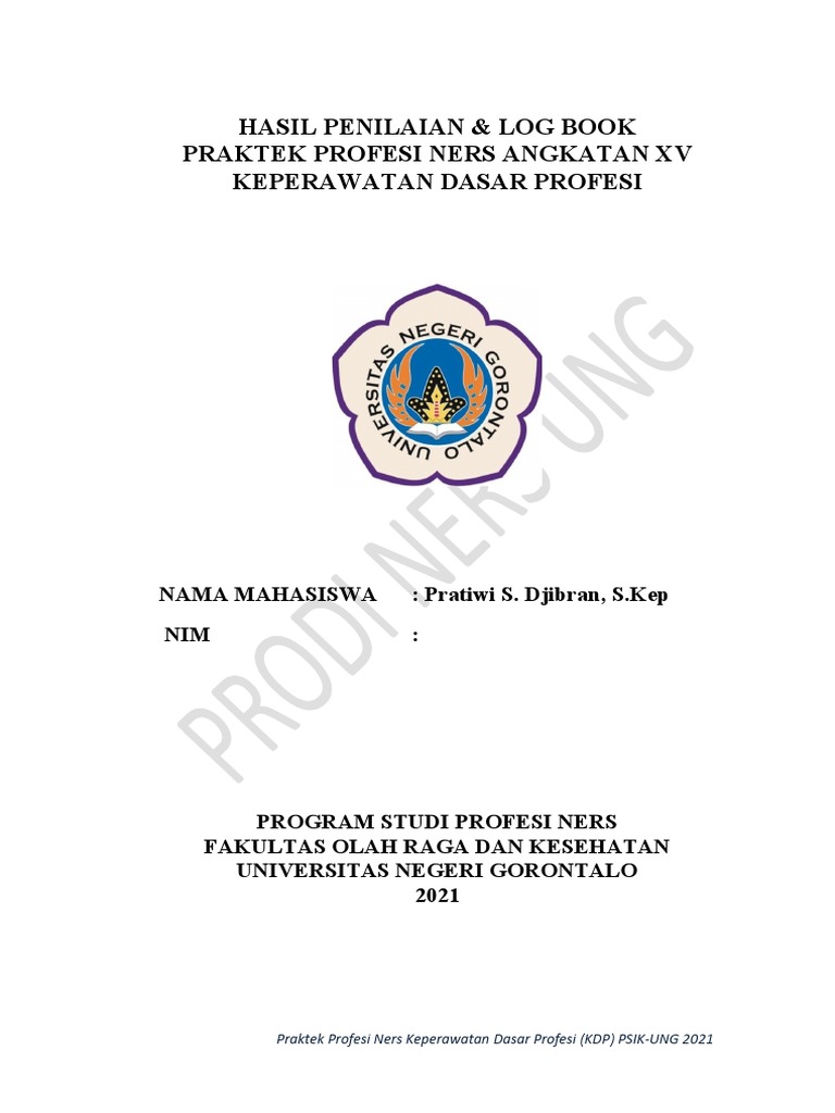 Format Logbook KDP | PDF
