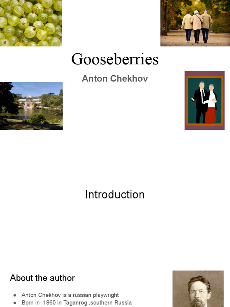 Gooseberries: Anton Chekhov | PDF