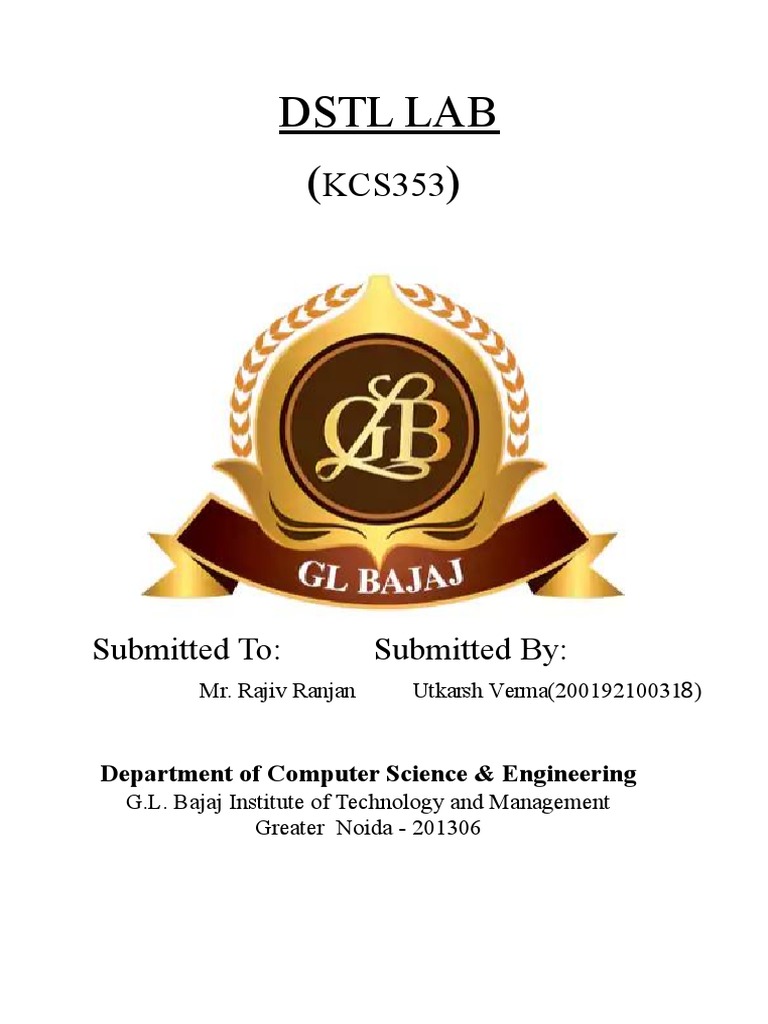 DSTL LAB VK | PDF | Mathematical Logic | Teaching Mathematics