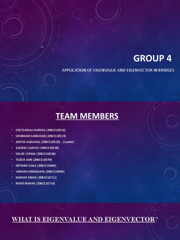 Group 4 - Activity | PDF | Eigenvalues And Eigenvectors | Applied And ...