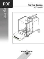 Mettler Toledo Microbalances Instruction Manual - XPR2 - XPR2U - XPR6U ...