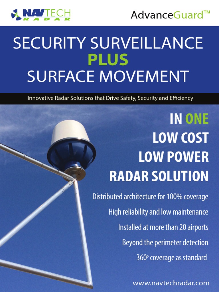 Surface Movement Security Surveillance: IN Low Cost Low Power Radar ...