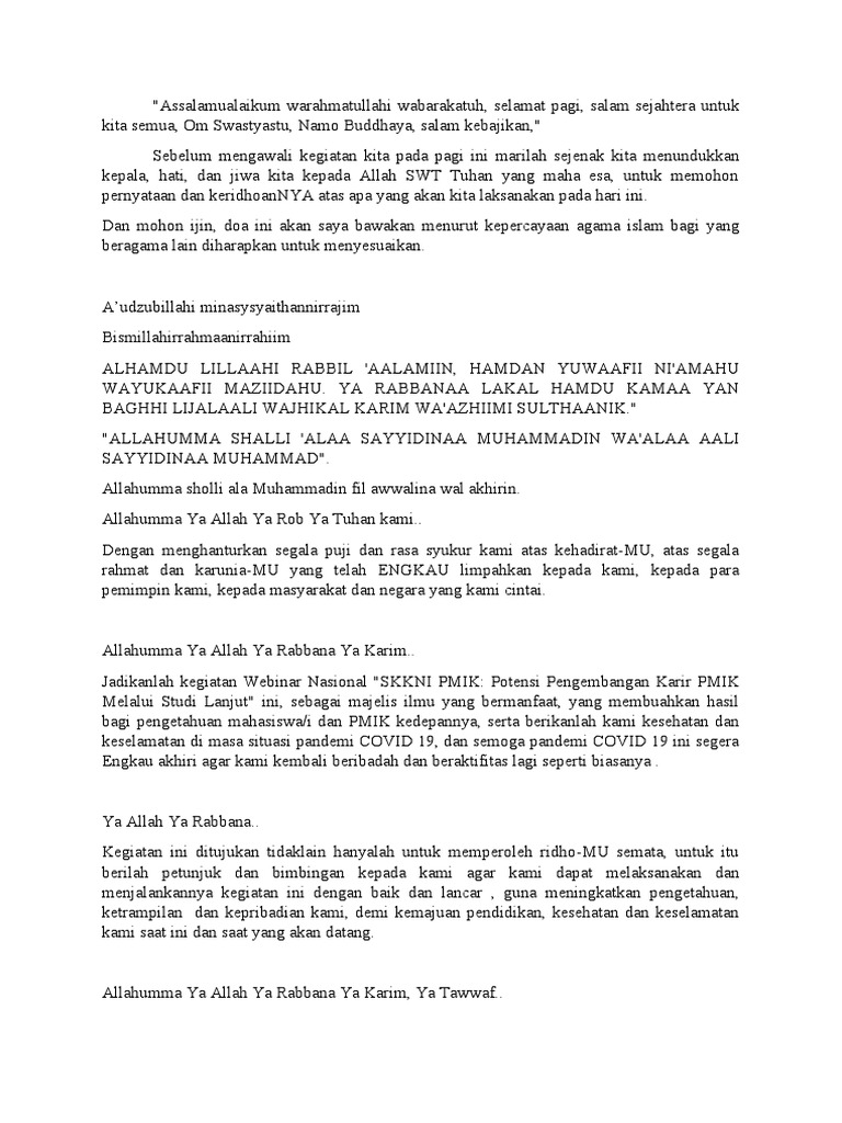 Doa ASMR | PDF | Agama & Spiritualitas