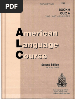 Book 12 Quiz Abc | PDF | Cooking, Food & Wine | Language Arts & Discipline