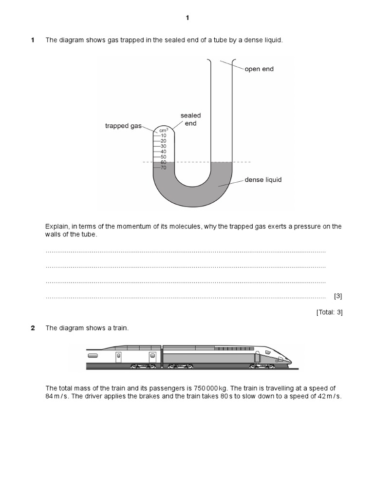 HW | PDF | Collision | Force