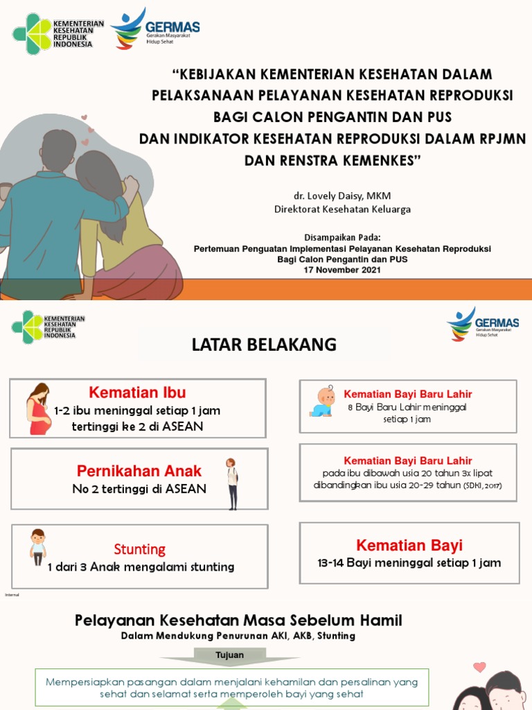 Kebijakan Kemenkes untuk Catin dan PUS | PDF | Kesehatan Holistik