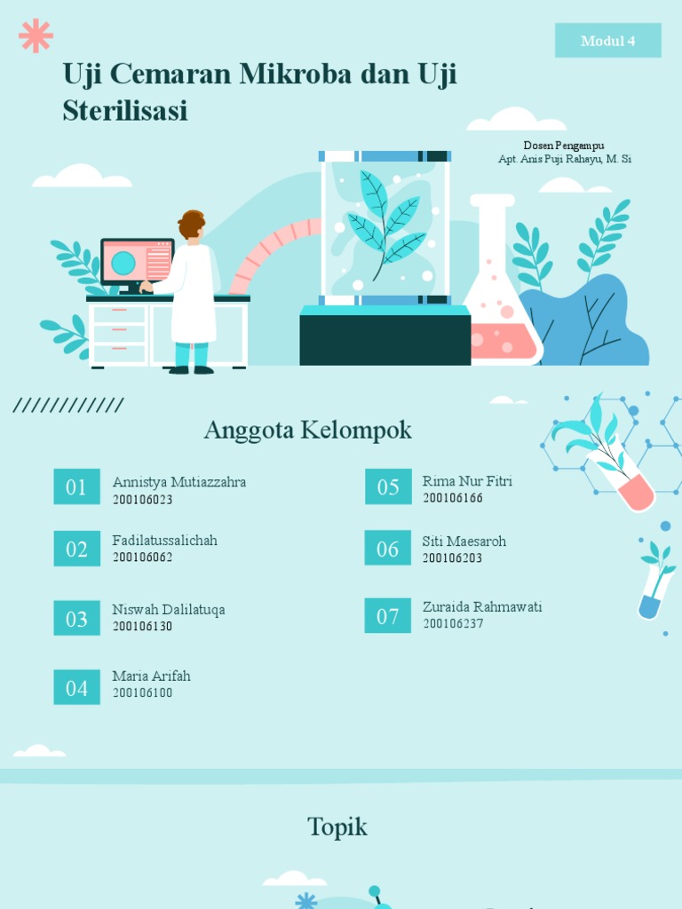 Uji Cemaran Mikroba Dan Uji Sterilitas | PDF