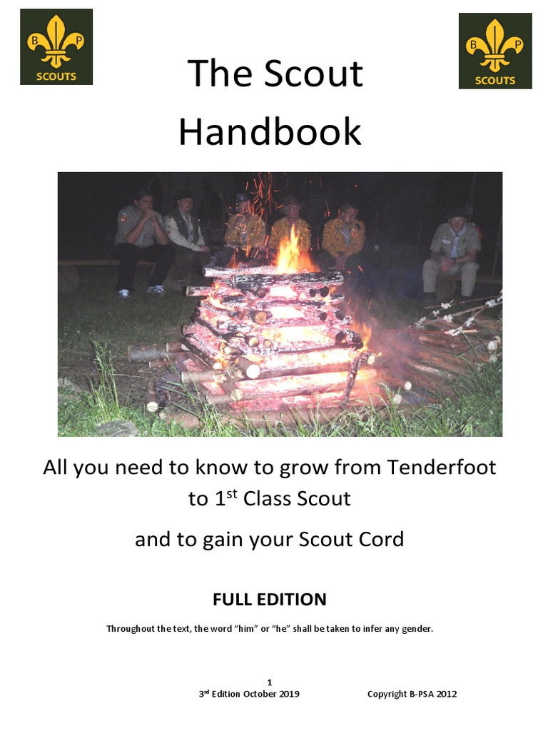 The Scout Handbook 3rd Edition 2020 | PDF | Knot | Scouting