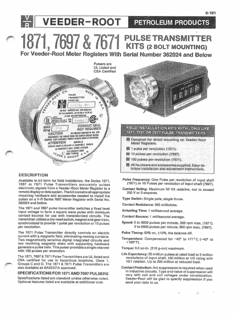 Veeder-Root - Encoder | PDF