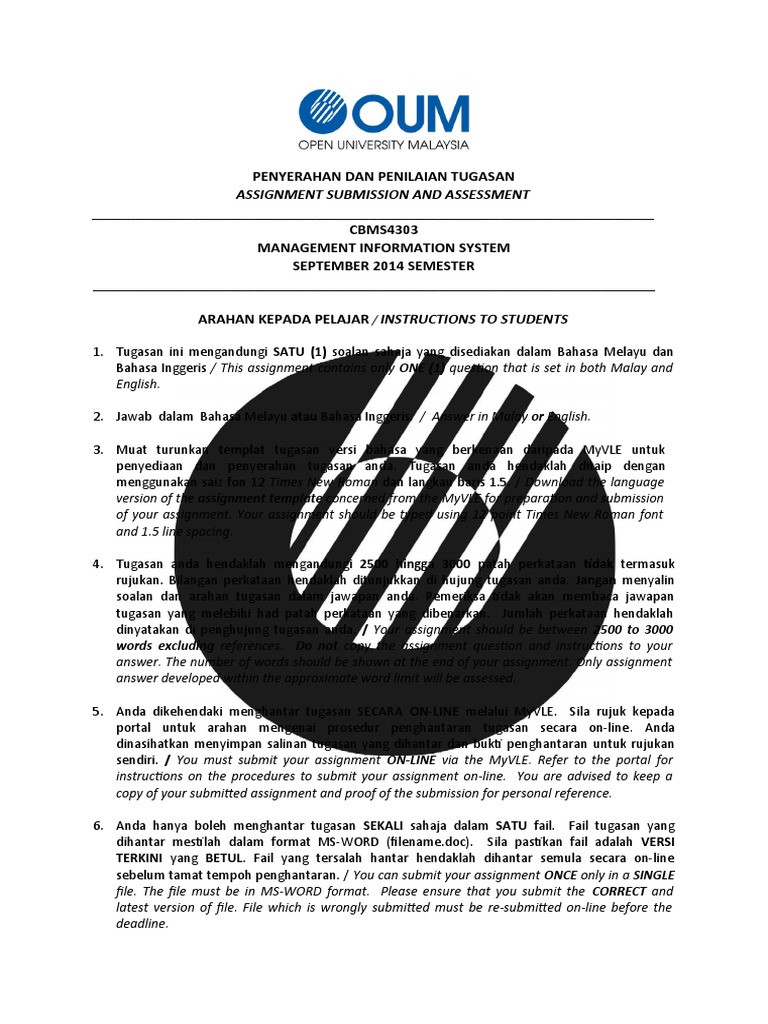 Management Information System Cbms4303 | PDF