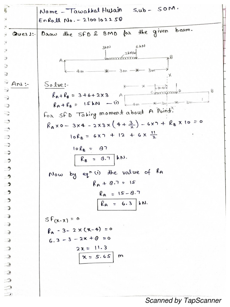 SOM Assignment No 1 | PDF