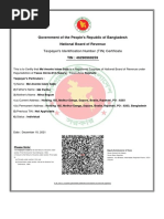 NBR Tin Certificate 436252834961 | PDF
