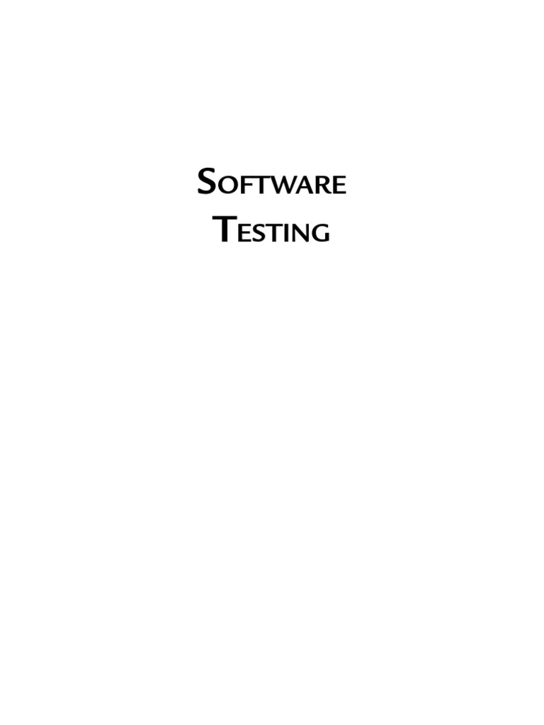 Software Testing Principles And Practices Pdf Software Testing Computer Science