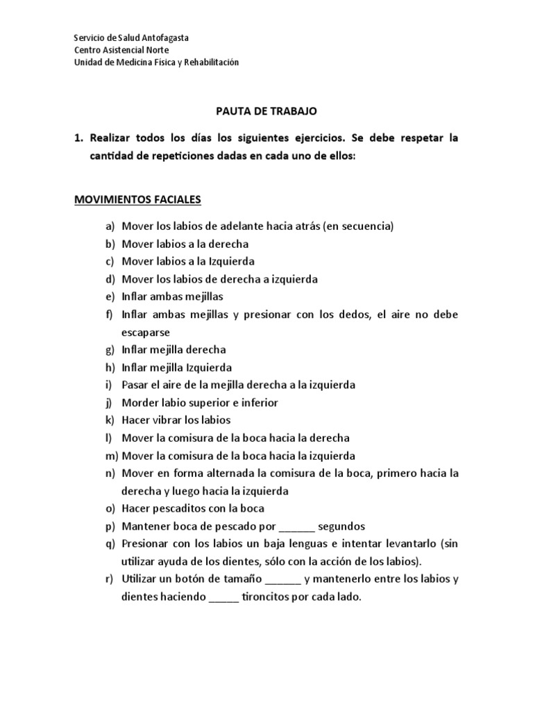 Movilidad Ofa 2 | PDF | Boca | Lengua