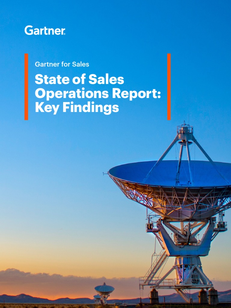 State of Sales Operations Report: Key Findings | PDF | Analytics | Sales