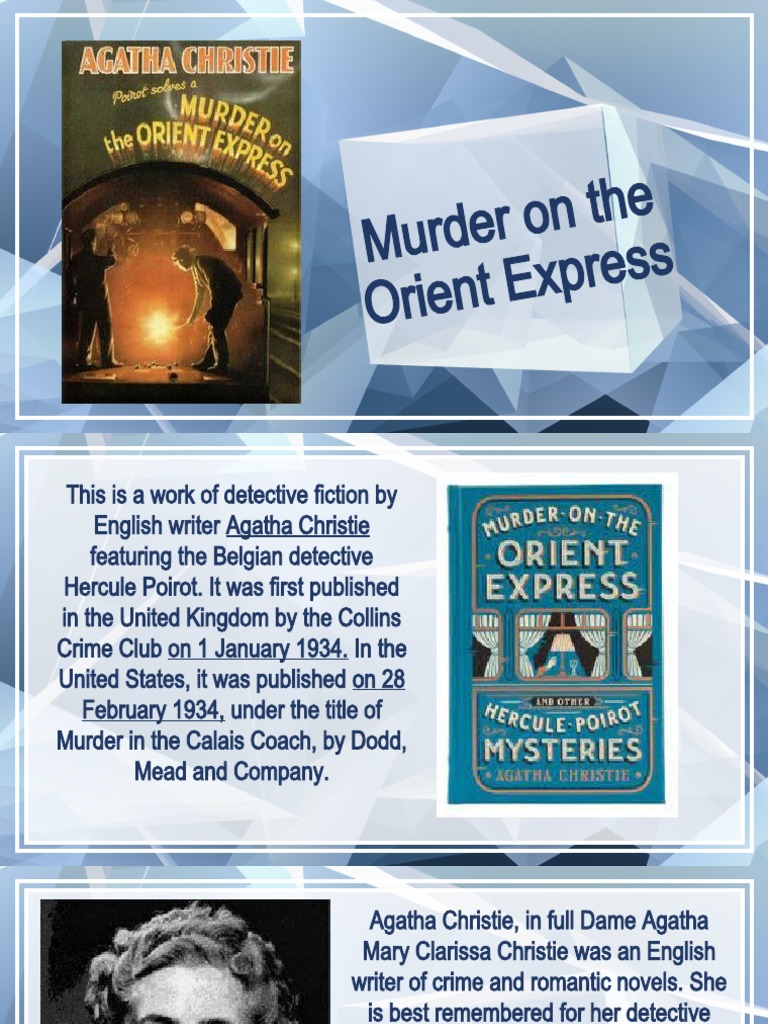 Murder On The Orient Express | PDF
