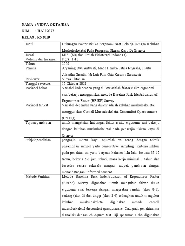 Epid K3 Okta | PDF | Kesehatan Holistik | Sains & Matematika