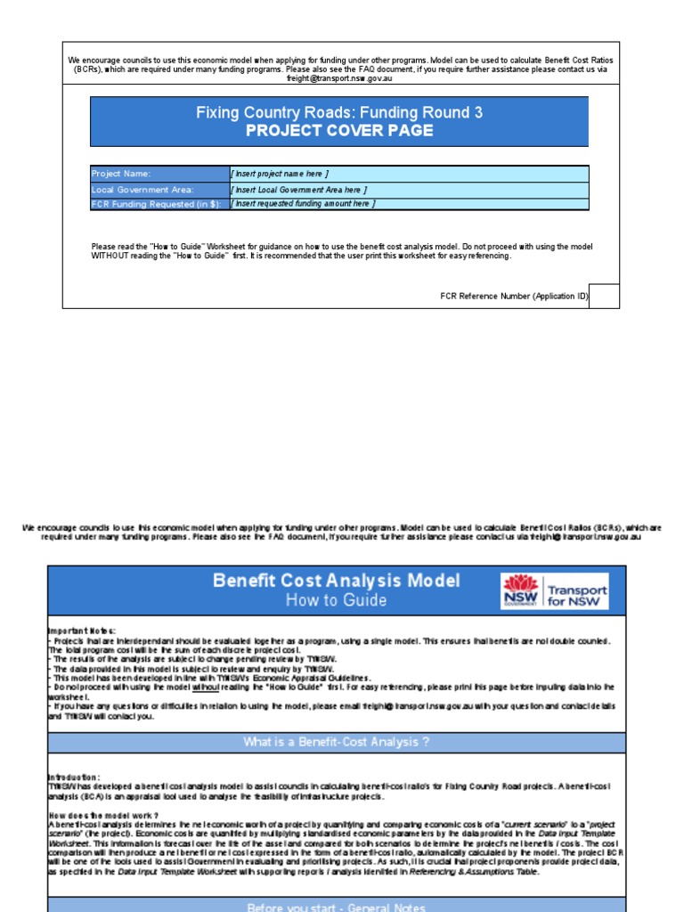 Fixing Country Roads: Funding Round 3: Project Cover Page | PDF | Semi ...