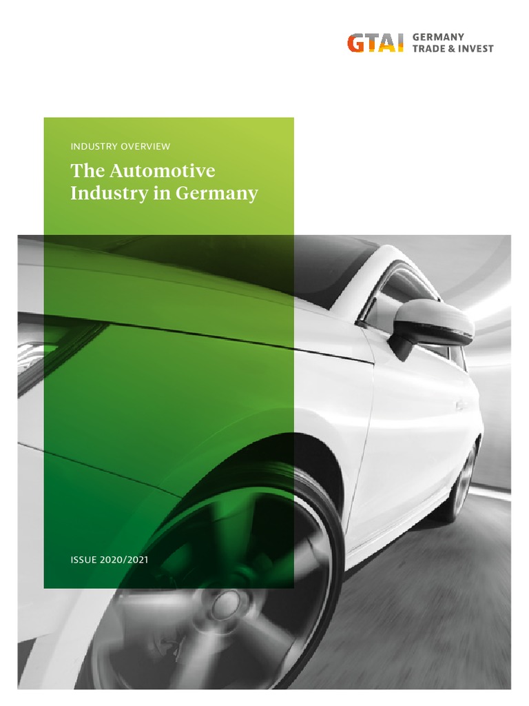 The Automotive Industry in Germany | PDF | Foreign Direct Investment | Car