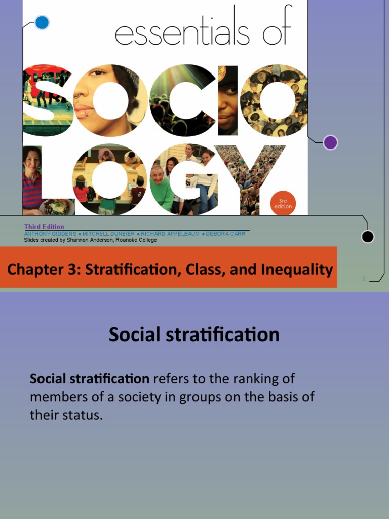 Chapter 3: Stratification, Class, and Inequality: Third Edition | PDF ...