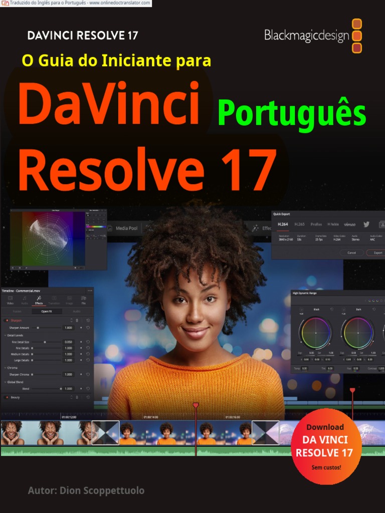 DaVinci Resolve 17 Guia Do Iniciante | PDF | MacOs | Tempo