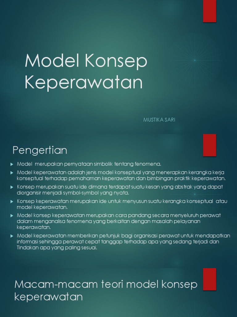 Model Konsep Keperawatan | PDF | Sains & Matematika