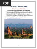 Bagan Myanmar Essay | PDF | Religion And Belief