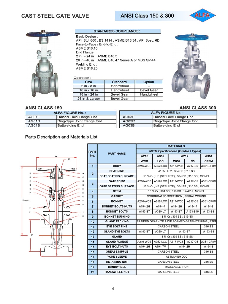 01 Gate Valves | PDF | Gas Technologies | Mechanical Engineering