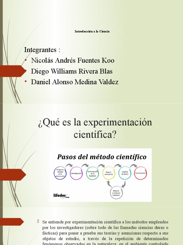 Qué Es La Experimentación Científica | PDF | Teoría | Karl Popper