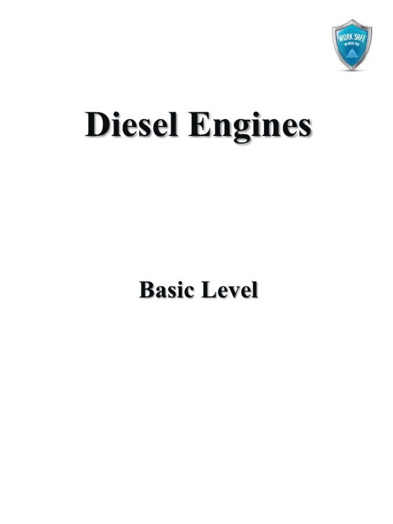 Basic Diesel Engines - Jun-17-1 | PDF | Piston | Fuel Injection