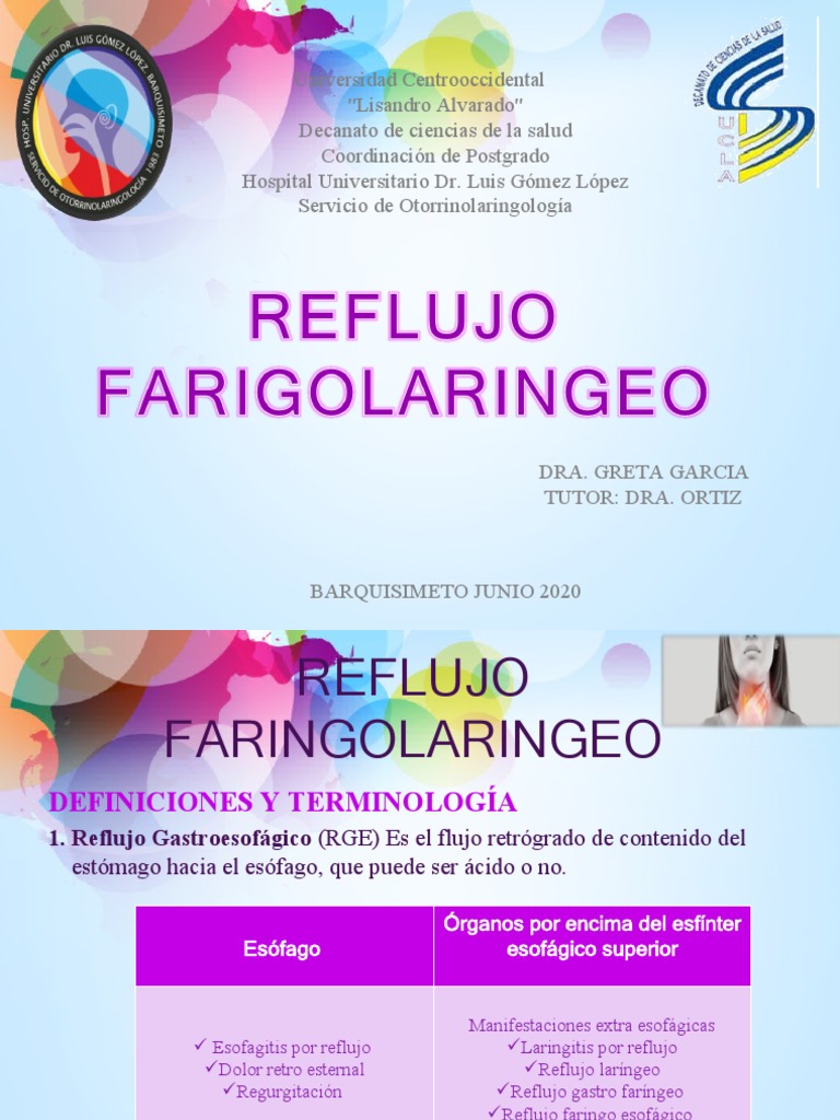 Reflujo Faringo Laringeo | PDF | La enfermedad por reflujo ...