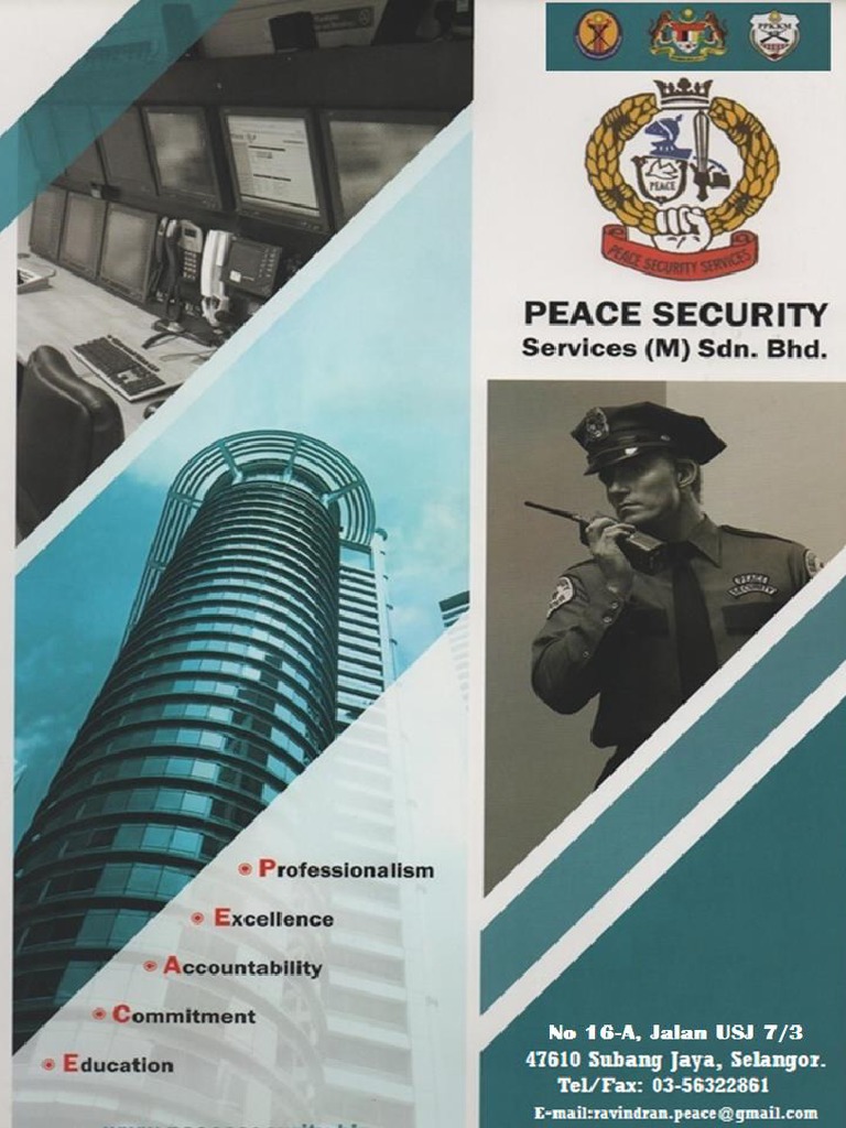 Peace Security Services Overview | PDF | Closed Circuit Television ...