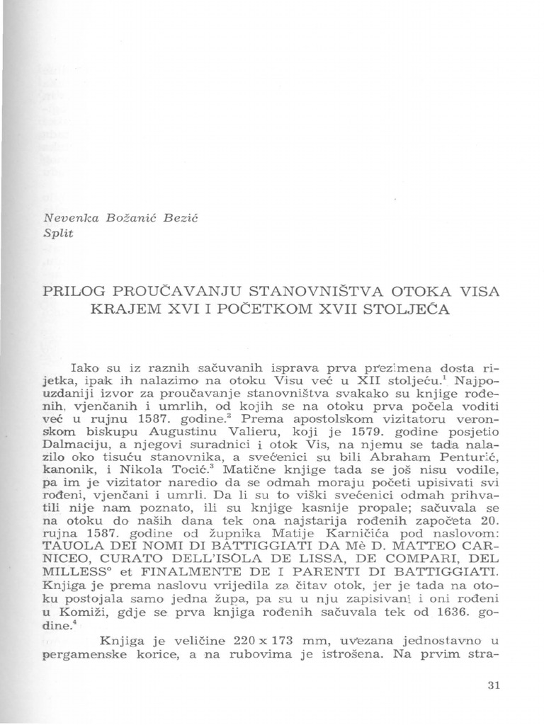 Bezic Bozanic Nevenka CR BR 2 IV 1974 | PDF