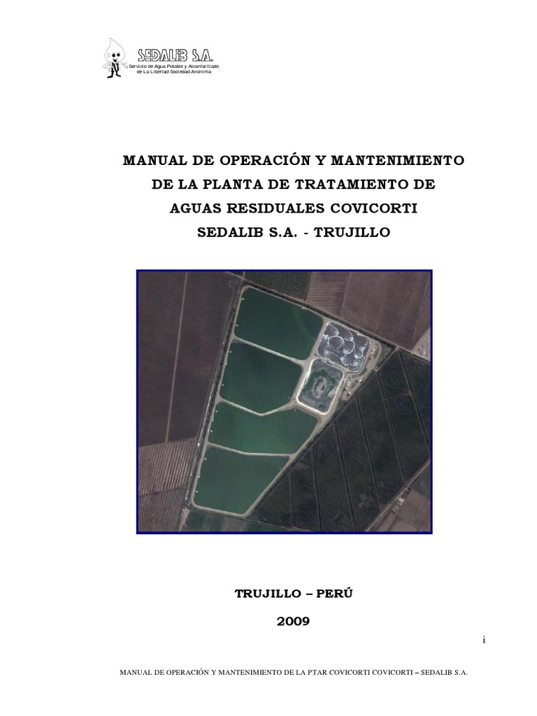 Operación PTAR Covicorti | PDF | Aguas residuales | Agua