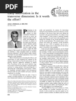 Angle - 1899 - Classification of Malocclusion | PDF