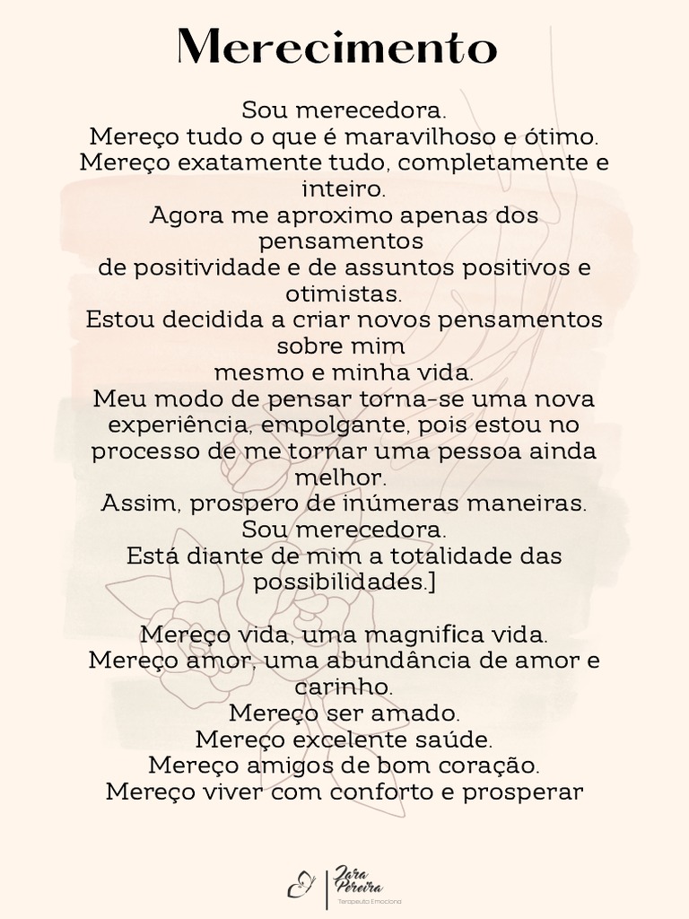 Exercicio Do MERECIMENTO | PDF