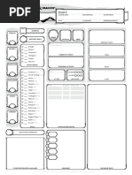 BESM D20 - Character Sheet | PDF | Role Playing | Video Games