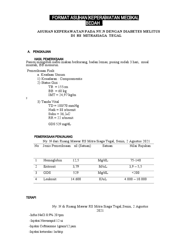 Askep DM Tugas | PDF